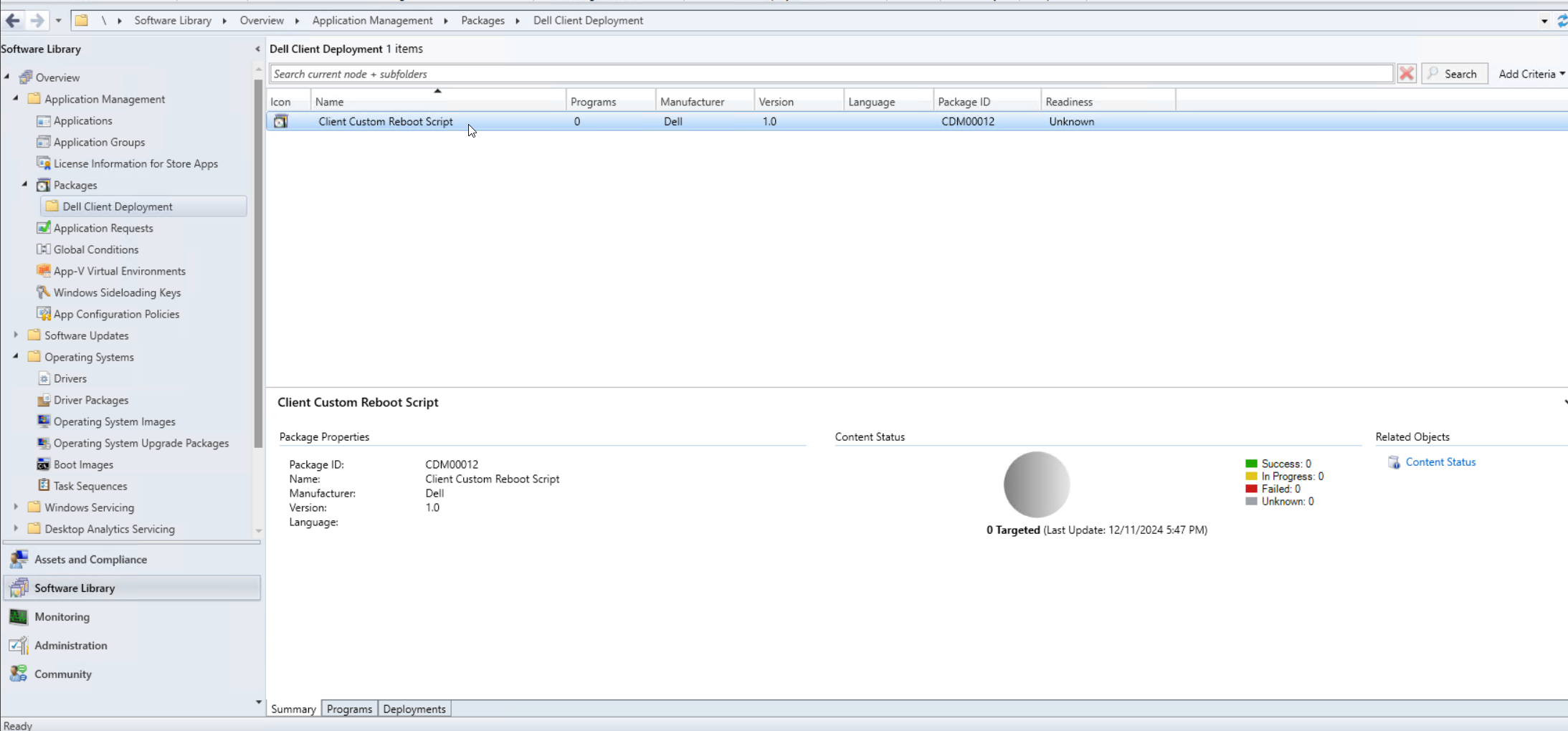 Optimizing Dell OS Deployment Using Configuration Manager – Mike Shellenberger's blog